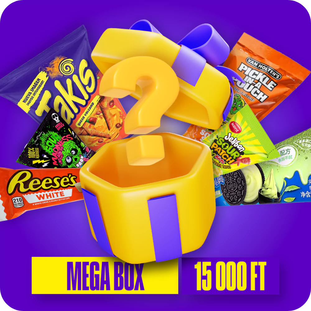 Mega Mystery BOX csomag – SnackTeen.hu
